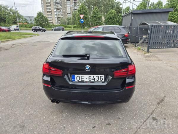 Melns BMW 520 2014 Rīga, ar dzinēja tilpumu 2.00 L un nobraukumu 280 tūkst. km par 11490 €, foto 7 vietnē AUTOMOTO.COM.LV