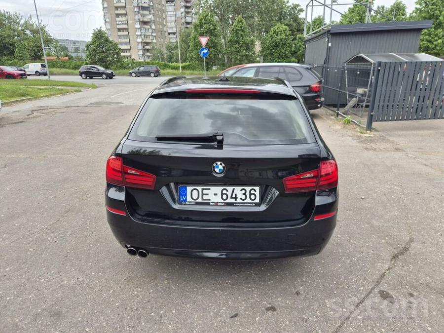 Melns BMW 520 2014 Rīga, ar dzinēja tilpumu 2.00 L un nobraukumu 280 tūkst. km par 11490 €, foto 8 vietnē AUTOMOTO.COM.LV