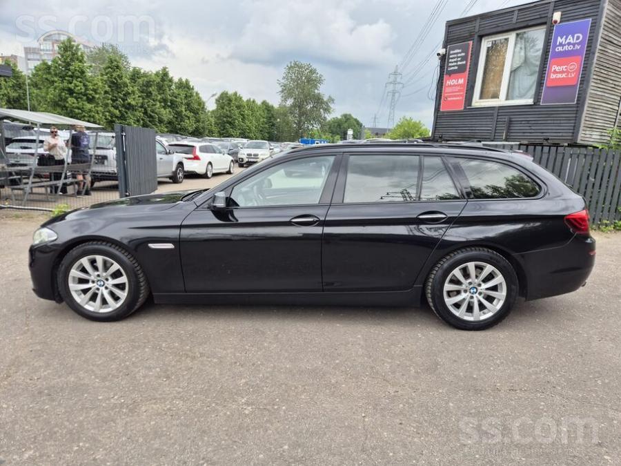Melns BMW 520 2014 Rīga, ar dzinēja tilpumu 2.00 L un nobraukumu 280 tūkst. km par 11490 €, foto 10 vietnē AUTOMOTO.COM.LV