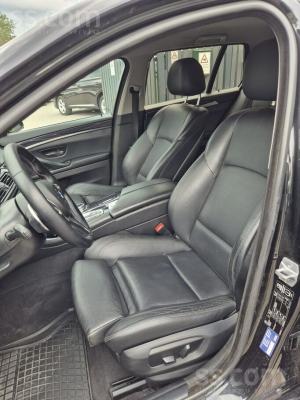 Melns BMW 520 2014 Rīga, ar dzinēja tilpumu 2.00 L un nobraukumu 280 tūkst. km par 11490 €, foto 16 vietnē AUTOMOTO.COM.LV