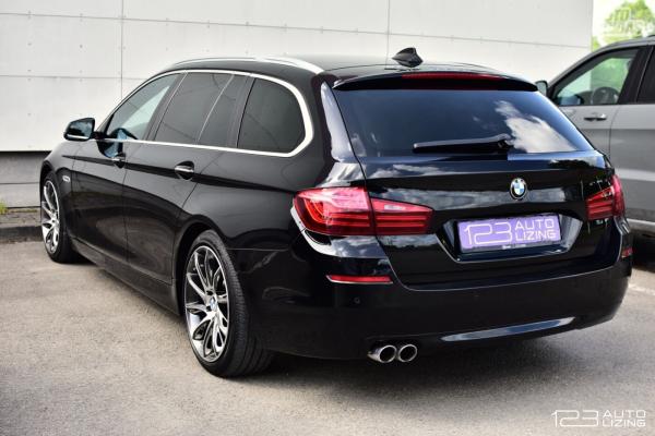 Black BMW 520 2014 in Kretinga, with an engine capacity of 2.00 L and mileage of 230 thousand km for 9999 €, photo 7 on AUTOMOTO.COM.LV