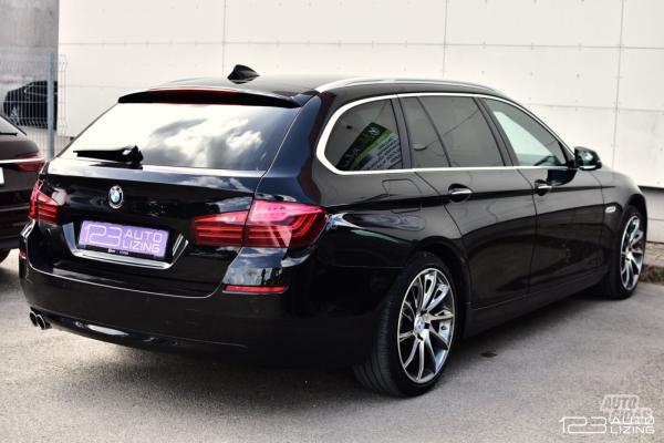 Black BMW 520 2014 in Kretinga, with an engine capacity of 2.00 L and mileage of 230 thousand km for 9999 €, photo 10 on AUTOMOTO.COM.LV