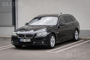 Black BMW 520 2014 in Riga, with an engine capacity of 2.00 L and mileage of 290 thousand km for 9750 €, photo  on AUTOMOTO.COM.LV