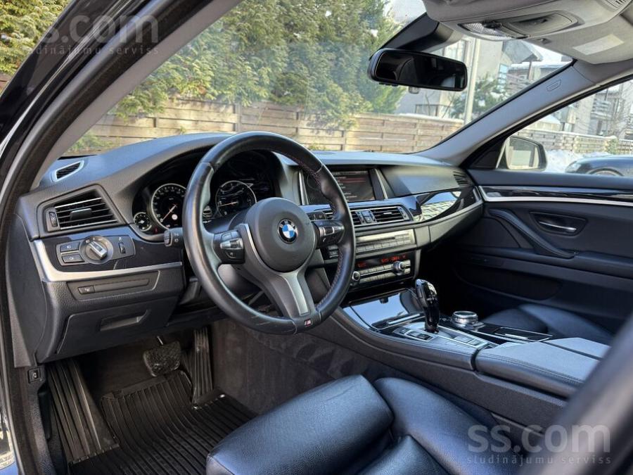 Melns BMW 520 2014 Rīga, ar dzinēja tilpumu 2.00 L un nobraukumu 239 tūkst. km par 12800 €, foto 8 vietnē AUTOMOTO.COM.LV