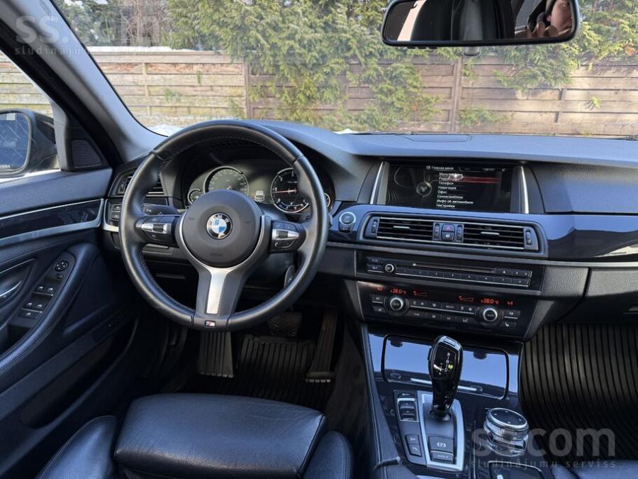 Melns BMW 520 2014 Rīga, ar dzinēja tilpumu 2.00 L un nobraukumu 239 tūkst. km par 12800 €, foto 15 vietnē AUTOMOTO.COM.LV