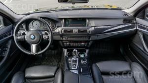 Black BMW 520 2014 in Riga, with an engine capacity of 2.00 L and mileage of 280 thousand km for 11490 €, photo 13 on AUTOMOTO.COM.LV