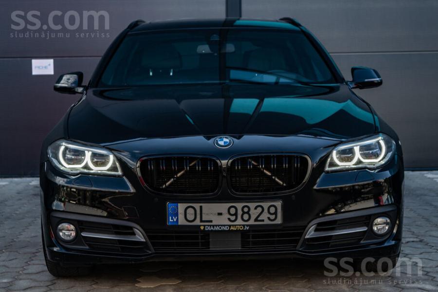 Melns BMW 520 2014 Tukums, ar dzinēja tilpumu 2.00 L un nobraukumu 260 tūkst. km par 13490 €, foto 4 vietnē AUTOMOTO.COM.LV