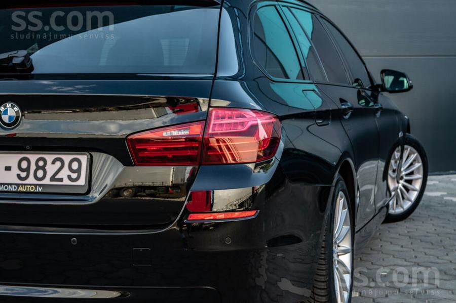Melns BMW 520 2014 Tukums, ar dzinēja tilpumu 2.00 L un nobraukumu 260 tūkst. km par 13490 €, foto 6 vietnē AUTOMOTO.COM.LV