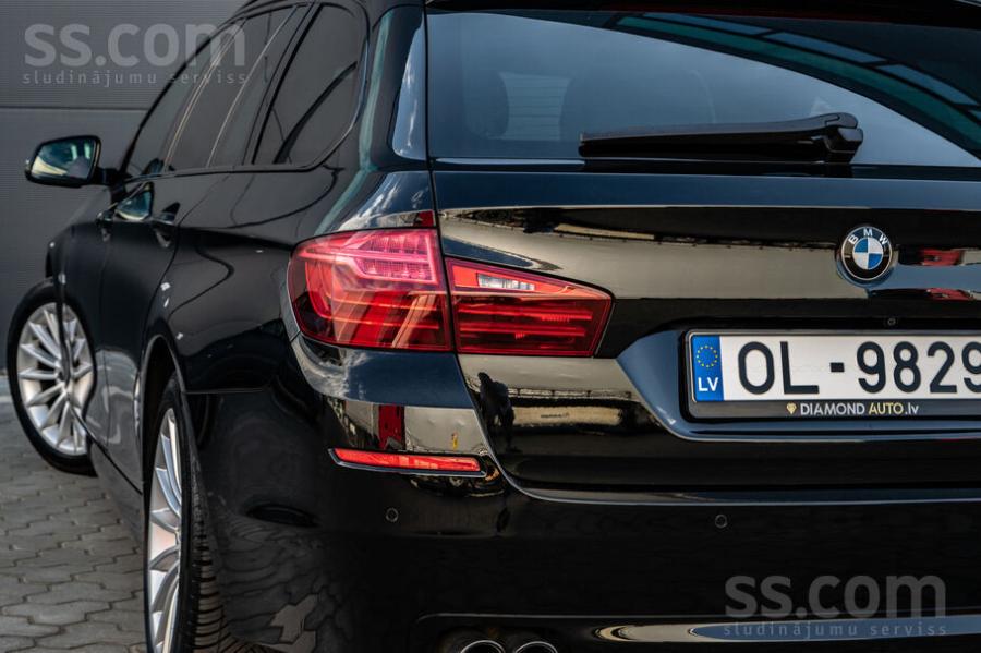 Melns BMW 520 2014 Tukums, ar dzinēja tilpumu 2.00 L un nobraukumu 260 tūkst. km par 13490 €, foto 8 vietnē AUTOMOTO.COM.LV