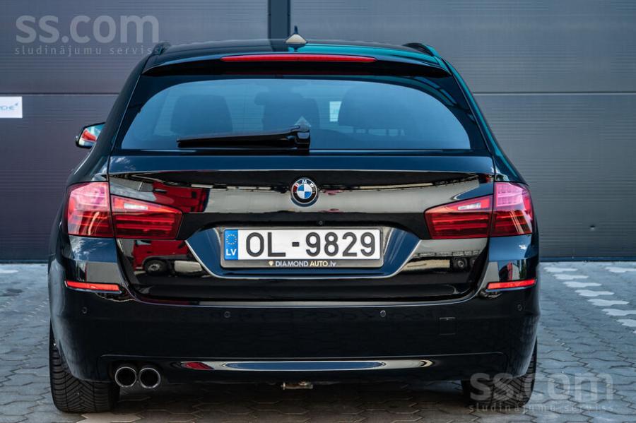 Melns BMW 520 2014 Tukums, ar dzinēja tilpumu 2.00 L un nobraukumu 260 tūkst. km par 13490 €, foto 10 vietnē AUTOMOTO.COM.LV