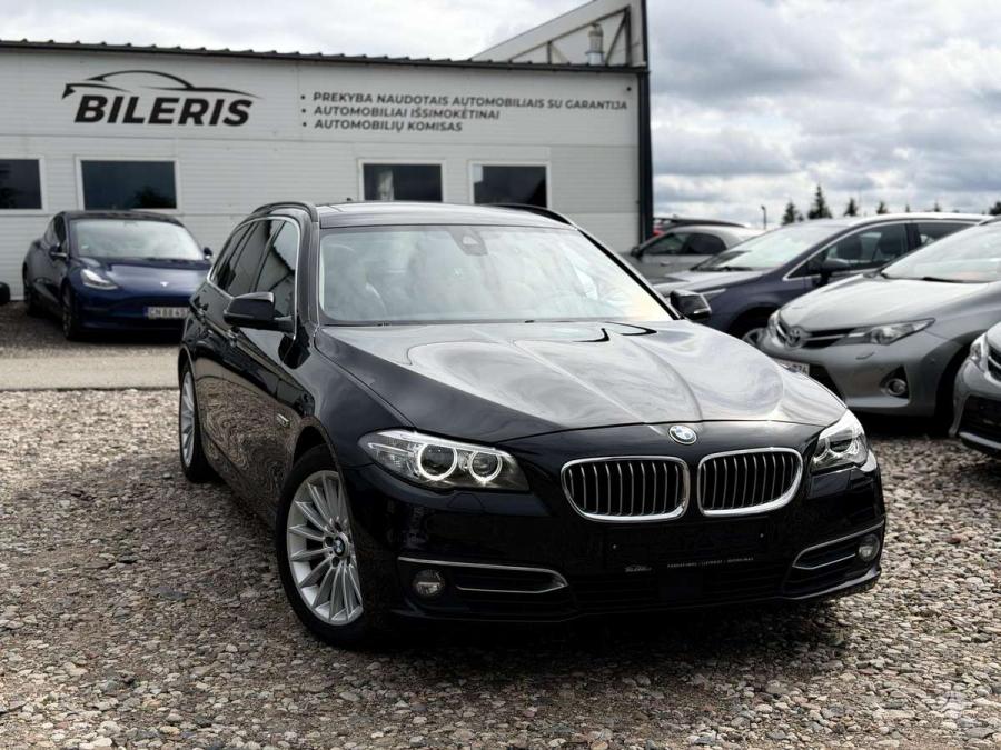 Melns BMW 520 2014 Utena, ar dzinēja tilpumu 2.00 L un nobraukumu 280 tūkst. km par 7990 €, foto 1 vietnē AUTOMOTO.COM.LV