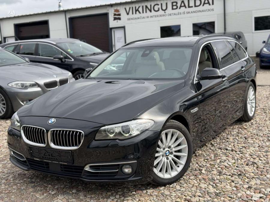 Melns BMW 520 2014 Utena, ar dzinēja tilpumu 2.00 L un nobraukumu 280 tūkst. km par 7990 €, foto 4 vietnē AUTOMOTO.COM.LV