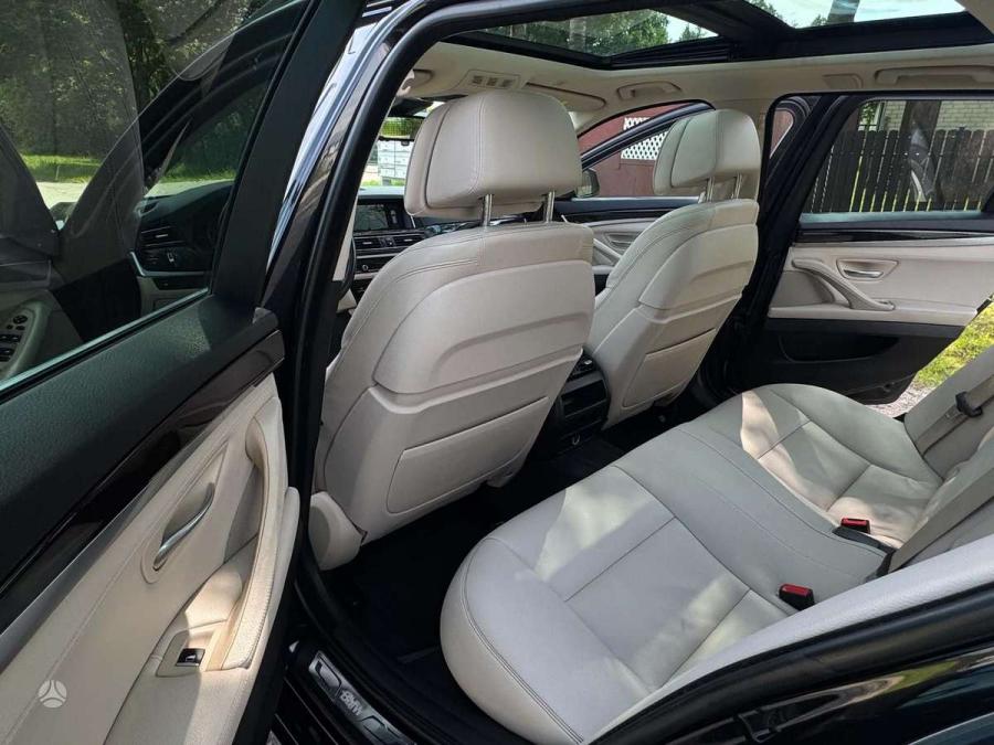 Melns BMW 520 2014 Utena, ar dzinēja tilpumu 2.00 L un nobraukumu 280 tūkst. km par 7990 €, foto 17 vietnē AUTOMOTO.COM.LV