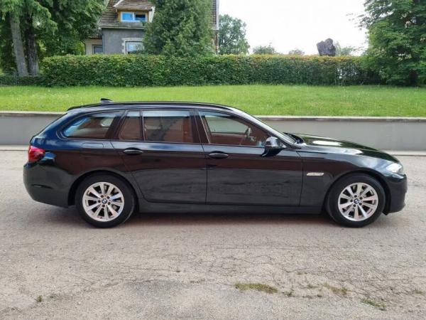 Black BMW 520 2014 in Jekabpils, with an engine capacity of 2.00 L and mileage of 215 thousand km for 11650 €, photo 4 on AUTOMOTO.COM.LV