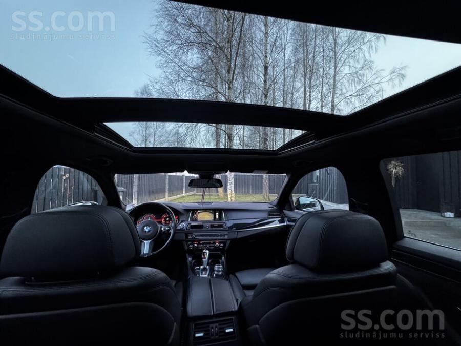 Melns BMW 520 2014 Liepāja, ar dzinēja tilpumu 2.00 L un nobraukumu 257 tūkst. km par 9995 €, foto 3 vietnē AUTOMOTO.COM.LV