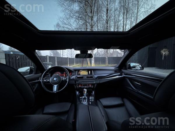Melns BMW 520 2014 Liepāja, ar dzinēja tilpumu 2.00 L un nobraukumu 257 tūkst. km par 9995 €, foto 3 vietnē AUTOMOTO.COM.LV