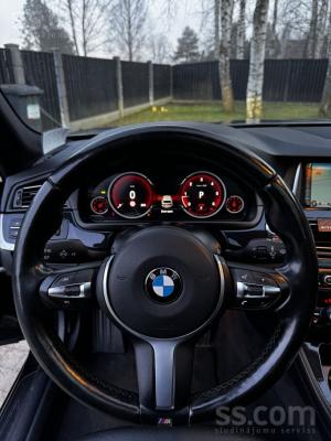 Melns BMW 520 2014 Liepāja, ar dzinēja tilpumu 2.00 L un nobraukumu 257 tūkst. km par 9995 €, foto 5 vietnē AUTOMOTO.COM.LV