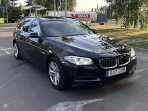 Black BMW 520 2014 in Siauliai, with an engine capacity of 2.00 L and mileage of 265 thousand km for 8400 €, photo  on AUTOMOTO.COM.LV