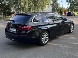 Black BMW 520 2014 in Siauliai, with an engine capacity of 2.00 L and mileage of 265 thousand km for 8400 €, photo 5 on AUTOMOTO.COM.LV