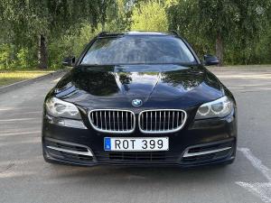 Black BMW 520 2014 in Siauliai, with an engine capacity of 2.00 L and mileage of 265 thousand km for 8400 €, photo 9 on AUTOMOTO.COM.LV