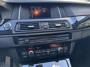Black BMW 520 2014 in Siauliai, with an engine capacity of 2.00 L and mileage of 265 thousand km for 8400 €, photo 18 on AUTOMOTO.COM.LV