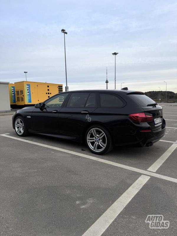 Black BMW 520 2014 in Vilnius, with an engine capacity of 2.00 L and mileage of 312 thousand km for 10800 €, photo 4 on AUTOMOTO.COM.LV