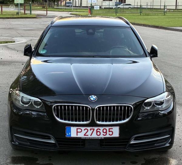 Melns BMW 520 2014 Druskininkai, ar dzinēja tilpumu 2.00 L un nobraukumu 271 tūkst. km par 9700 €, foto 1 vietnē AUTOMOTO.COM.LV