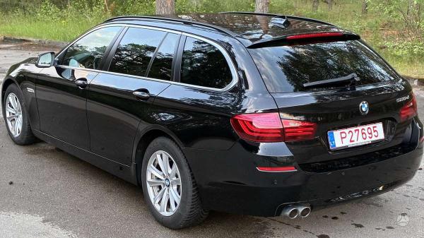 Melns BMW 520 2014 Druskininkai, ar dzinēja tilpumu 2.00 L un nobraukumu 271 tūkst. km par 9700 €, foto 8 vietnē AUTOMOTO.COM.LV