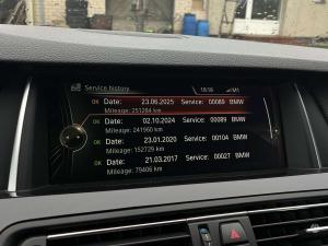 Black BMW 520 2014 in Druskininkai, with an engine capacity of 2.00 L and mileage of 271 thousand km for 9700 €, photo 21 on AUTOMOTO.COM.LV