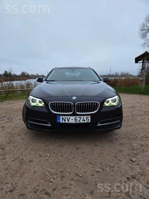 Black BMW 520 2014 in Jurmala, with an engine capacity of 2.00 L and mileage of 207 thousand km for 8100 €, photo 6 on AUTOMOTO.COM.LV