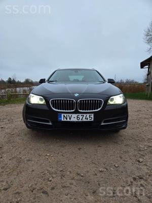 Black BMW 520 2014 in Jurmala, with an engine capacity of 2.00 L and mileage of 207 thousand km for 8100 €, photo 7 on AUTOMOTO.COM.LV
