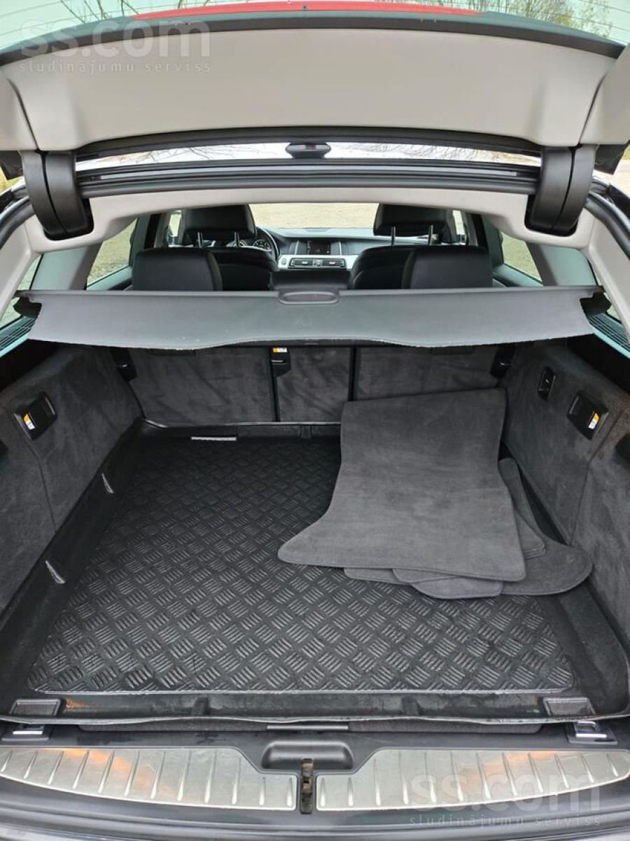 Black BMW 520 2014 in Jurmala, with an engine capacity of 2.00 L and mileage of 207 thousand km for 8100 €, photo 17 on AUTOMOTO.COM.LV