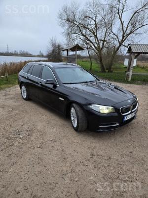 Black BMW 520 2014 in Jurmala, with an engine capacity of 2.00 L and mileage of 207 thousand km for 8100 €, photo 28 on AUTOMOTO.COM.LV