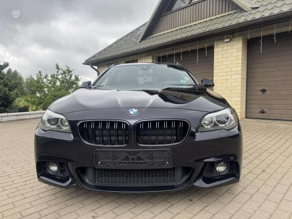 Black BMW 520 2014 in Trakai, with an engine capacity of 2.00 L and mileage of 269 thousand km for 12900 €, photo 2 on AUTOMOTO.COM.LV
