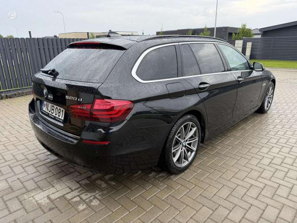 Melns BMW 520 2014 Klaipėda, ar dzinēja tilpumu 2.00 L un nobraukumu 215 tūkst. km par 12000 €, foto 3 vietnē AUTOMOTO.COM.LV