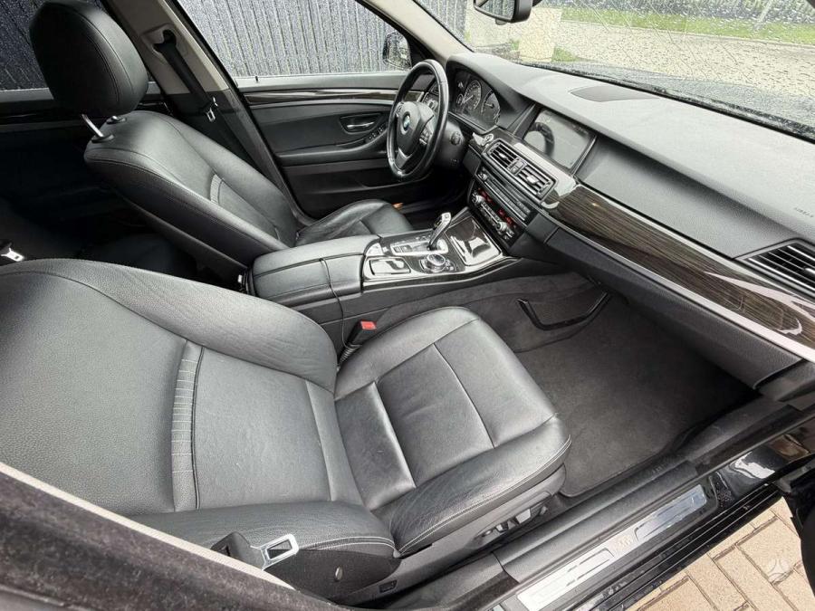 Melns BMW 520 2014 Klaipėda, ar dzinēja tilpumu 2.00 L un nobraukumu 215 tūkst. km par 12000 €, foto 16 vietnē AUTOMOTO.COM.LV