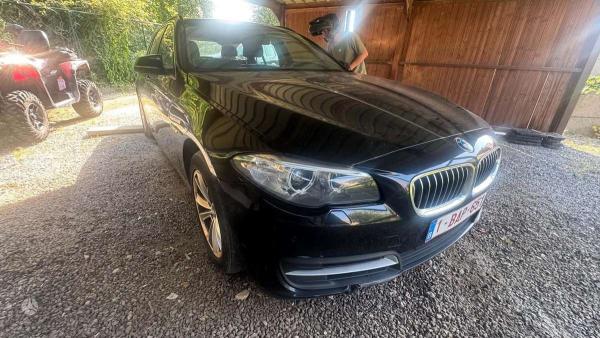 Black BMW 520 2014 in Kaunas, with an engine capacity of 2.00 L and mileage of 360 thousand km for 4600 €, photo 2 on AUTOMOTO.COM.LV