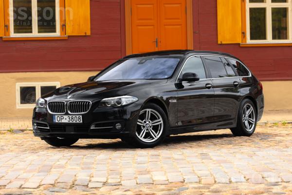 Melns BMW 520 2014 Rīga, ar dzinēja tilpumu 2.00 L un nobraukumu 305 tūkst. km par 10530 €, foto 1 vietnē AUTOMOTO.COM.LV