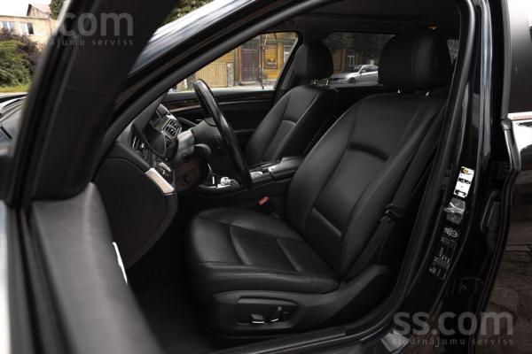Melns BMW 520 2014 Rīga, ar dzinēja tilpumu 2.00 L un nobraukumu 305 tūkst. km par 10530 €, foto 8 vietnē AUTOMOTO.COM.LV