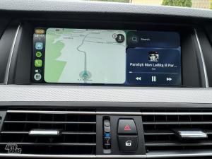 Black BMW 520 2014 in Trakai, with an engine capacity of 2.00 L and mileage of 269 thousand km for 11150 €, photo 15 on AUTOMOTO.COM.LV