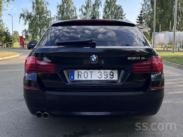 Melns BMW 520 2014 Šauļi, ar dzinēja tilpumu 2.00 L un nobraukumu 265 tūkst. km par 7500 €, foto 4 vietnē AUTOMOTO.COM.LV