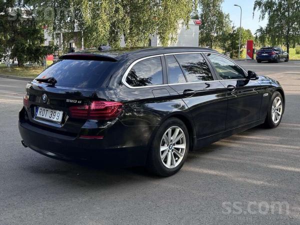 Melns BMW 520 2014 Šauļi, ar dzinēja tilpumu 2.00 L un nobraukumu 265 tūkst. km par 7500 €, foto 6 vietnē AUTOMOTO.COM.LV