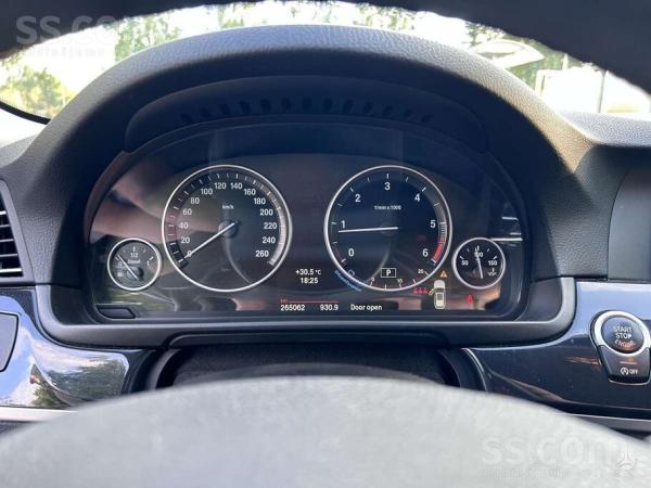 Melns BMW 520 2014 Šauļi, ar dzinēja tilpumu 2.00 L un nobraukumu 265 tūkst. km par 7500 €, foto 10 vietnē AUTOMOTO.COM.LV