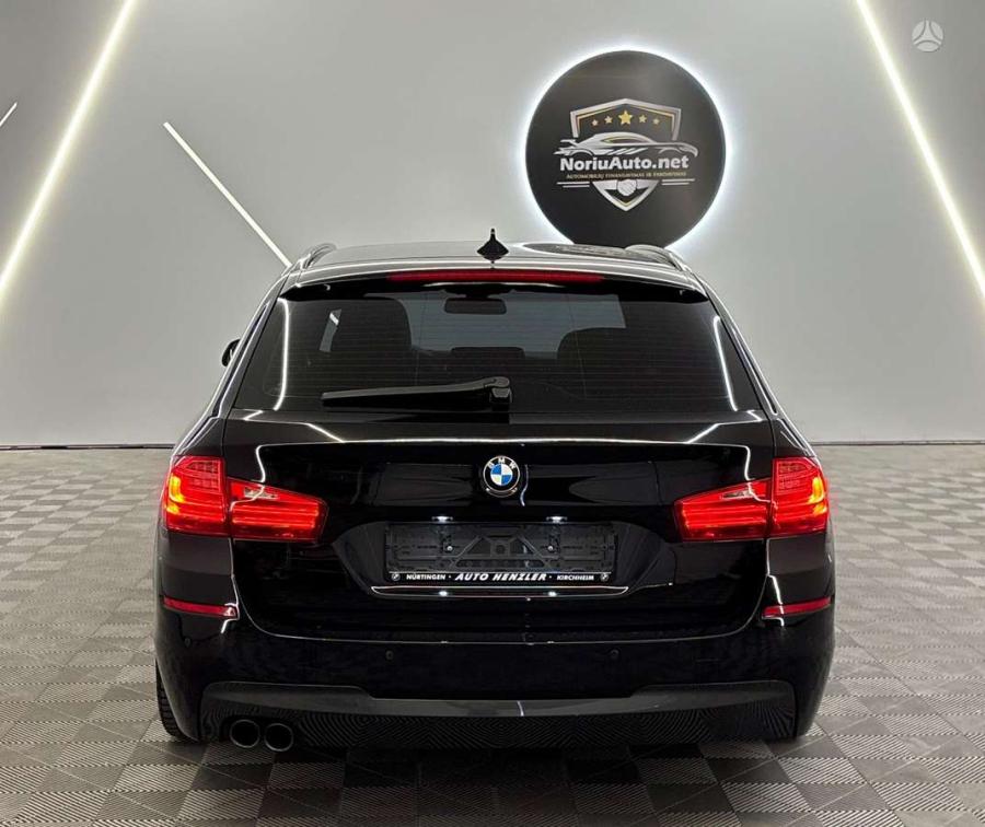 Black BMW 520 2014 in Marijampole, with an engine capacity of 2.00 L and mileage of 267 thousand km for 11500 €, photo 26 on AUTOMOTO.COM.LV