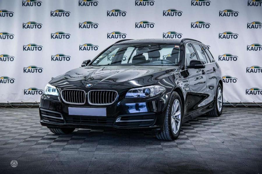 Черный БМВ 520 2014 в Каунас, объемом двигателя 2.00 л и пробегом 208 тыс. км за 9990 €, фото 1 на AUTOMOTO.COM.LV
