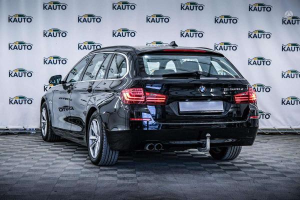 Melns BMW 520 2014 Kauņa, ar dzinēja tilpumu 2.00 L un nobraukumu 208 tūkst. km par 9990 €, foto 4 vietnē AUTOMOTO.COM.LV