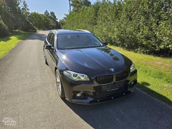 Black BMW 520 2014 in Panevezys, with an engine capacity of 2.00 L and mileage of 237 thousand km for 8600 €, photo 5 on AUTOMOTO.COM.LV