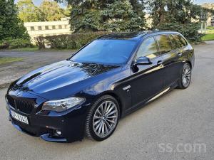 Black BMW 520 2014 in Jekabpils, with an engine capacity of 2.00 L and mileage of 300 thousand km for 11790 €, photo  on AUTOMOTO.COM.LV