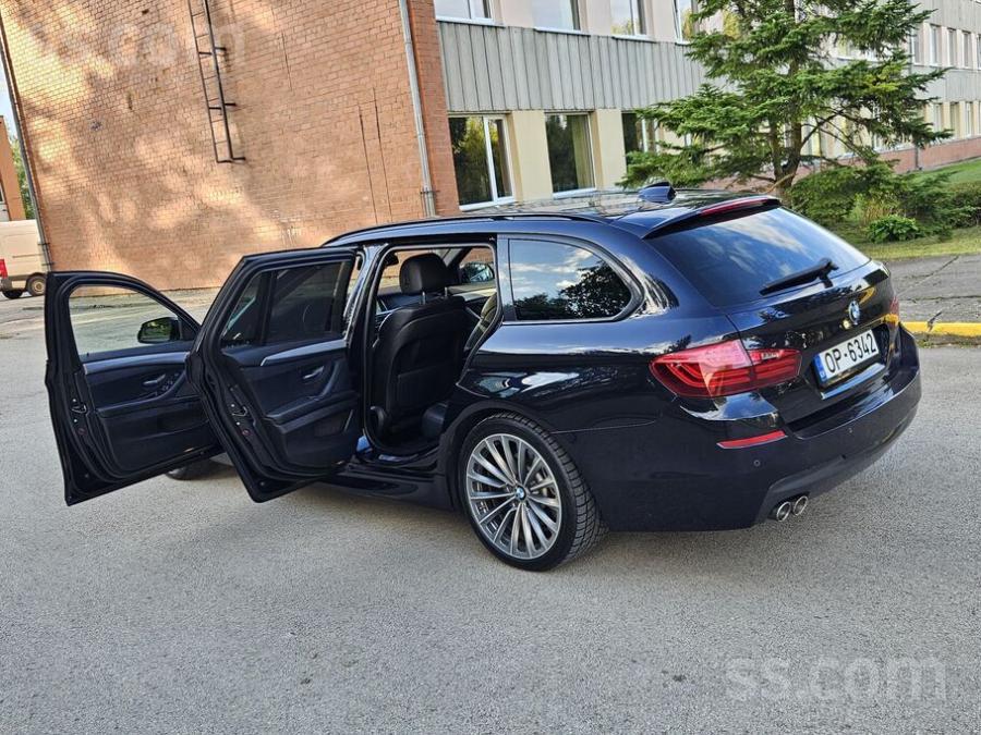 Melns BMW 520 2014 Jēkabpils, ar dzinēja tilpumu 2.00 L un nobraukumu 300 tūkst. km par 11790 €, foto 15 vietnē AUTOMOTO.COM.LV