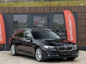 Black BMW 520 2014 in Vilnius, with an engine capacity of 2.00 L and mileage of 368 thousand km for 8300 €, photo 4 on AUTOMOTO.COM.LV